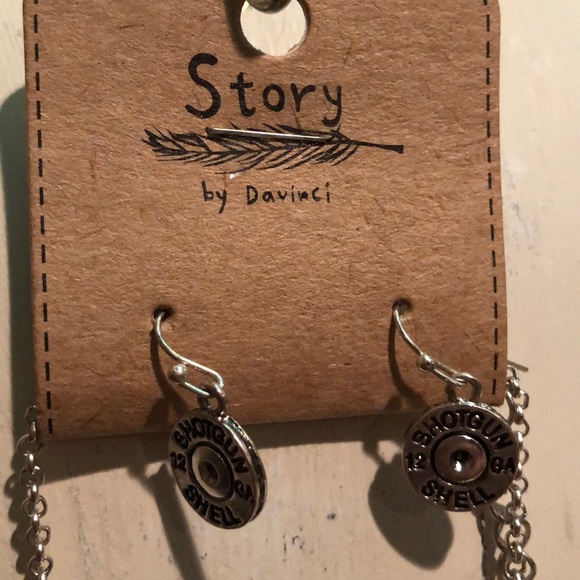 Story by Davinci | Jewelry | Nwt Story By Davinci Shotgun Shell Jewelry ...